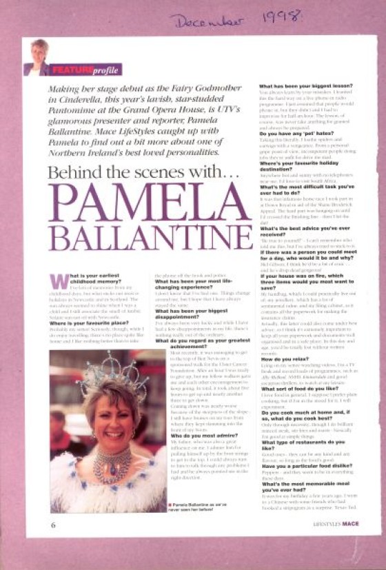 Behind the Scenes with Pamela Ballantine | extraORDINARYwomenNI