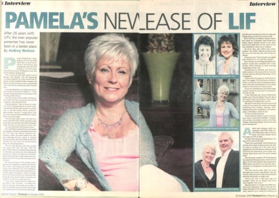 Interview with Pamela Ballantine in the Belfast Telegraph ...