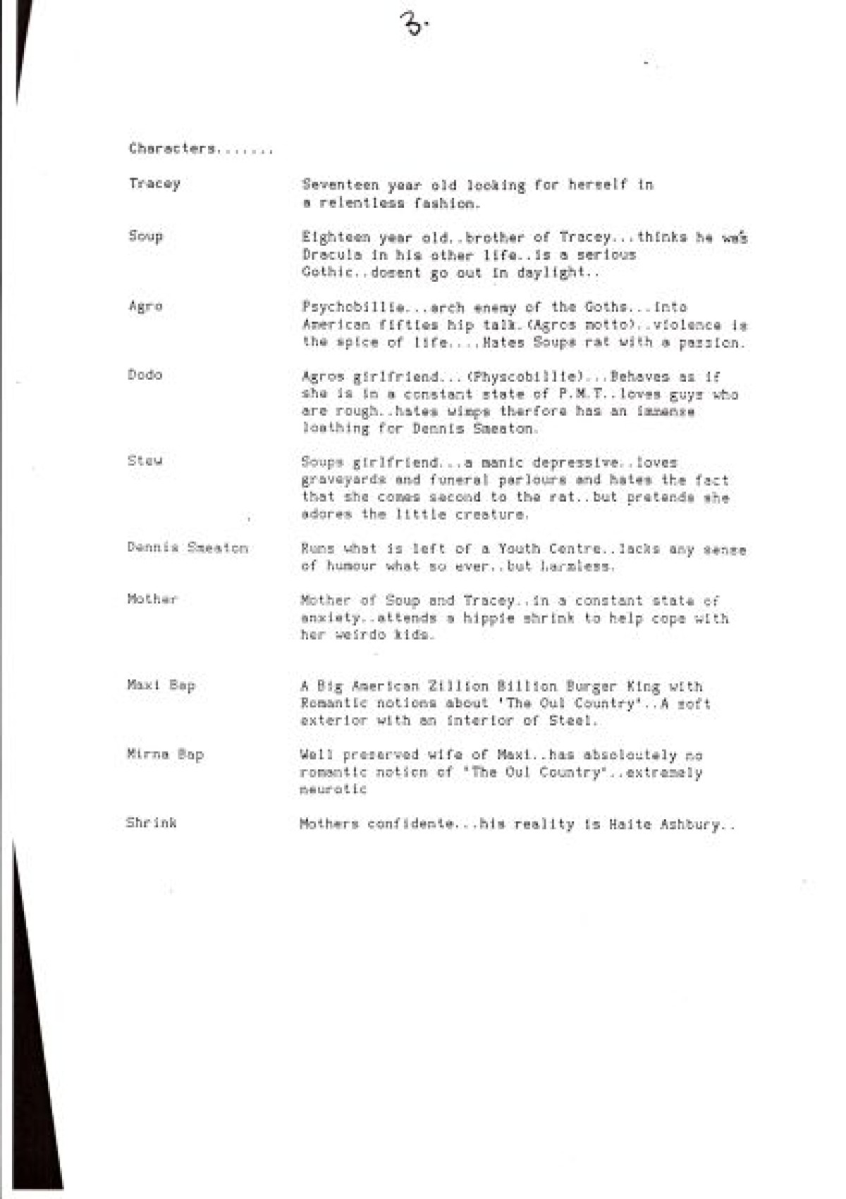 It's a Waste of Time Tracey (script) | extraORDINARYwomenNI