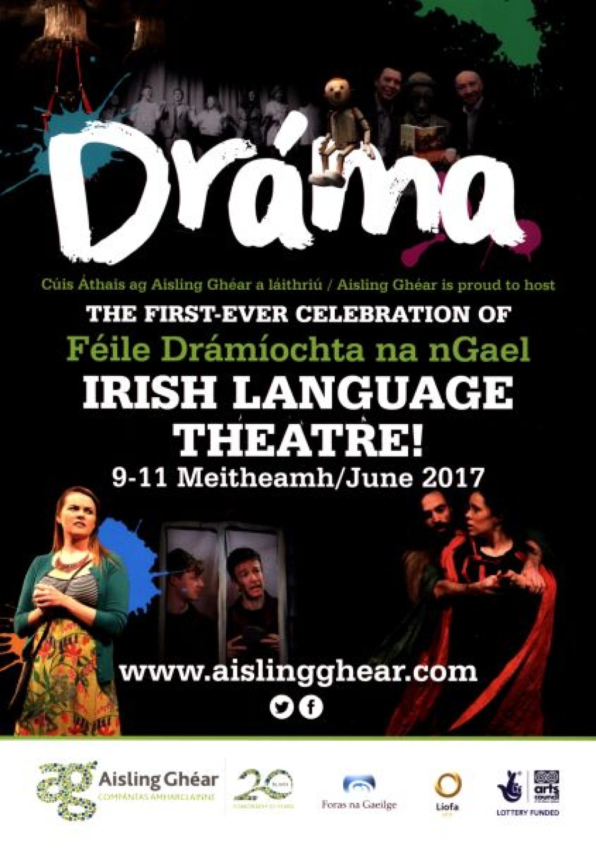 'The first-ever celebration of Irish Language Theatre!' (programme ...