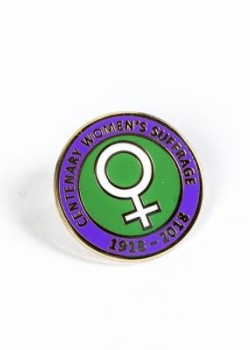 Centenary Women's Suffrage (badge) | extraORDINARYwomenNI