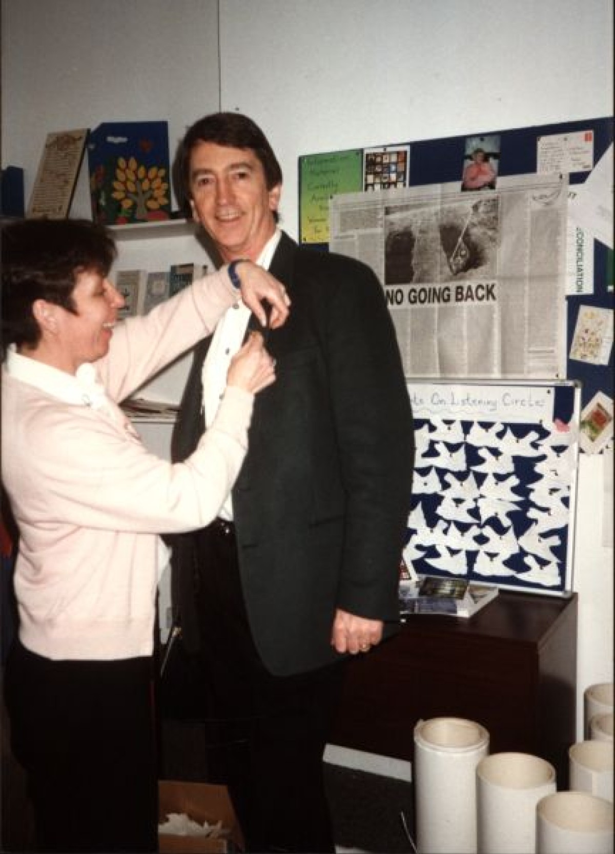 Photograph - Nuala Noblett and Gordon Burns | extraORDINARYwomenNI